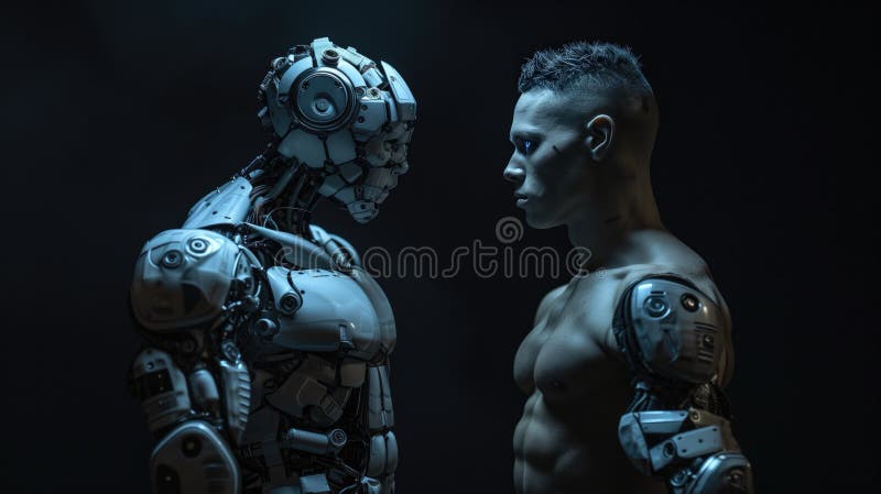 Man Hybrid Robot Stock Illustrations – 92 Man Hybrid Robot Stock ...