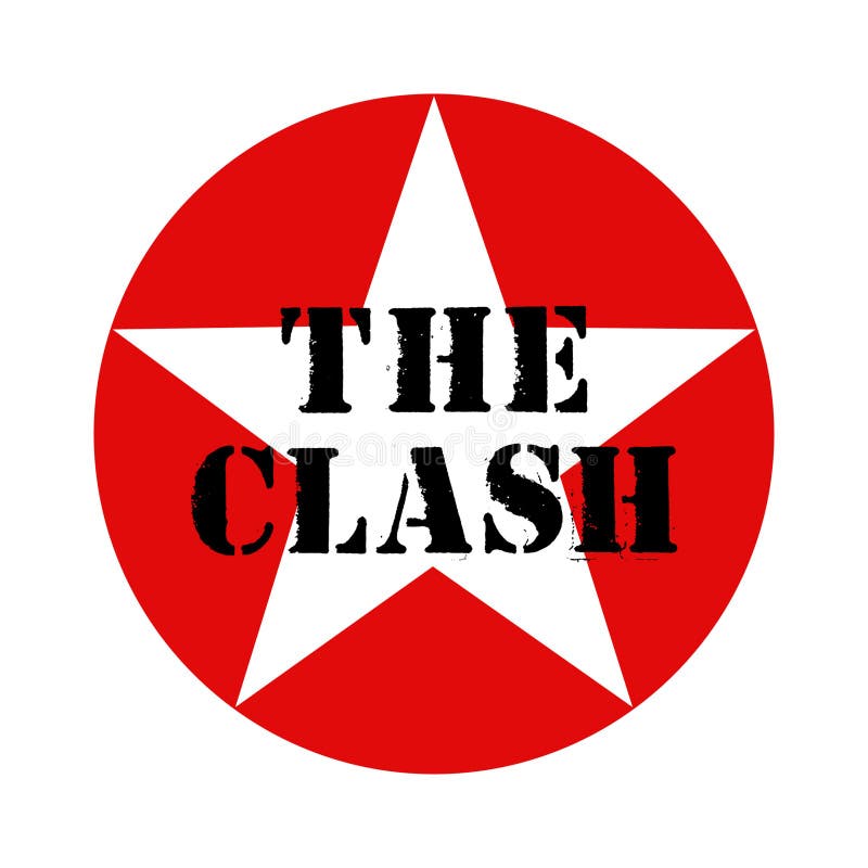 The Clash, Famous Punk Rock Band Vector Logo. Editorial Photography ...