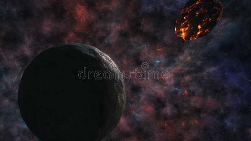 Clash of the Planets and of the Asteroid on the Backdrop of the ...