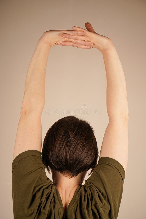 Clasped Hands in the Foreground Create a Symbolic Representation of ...