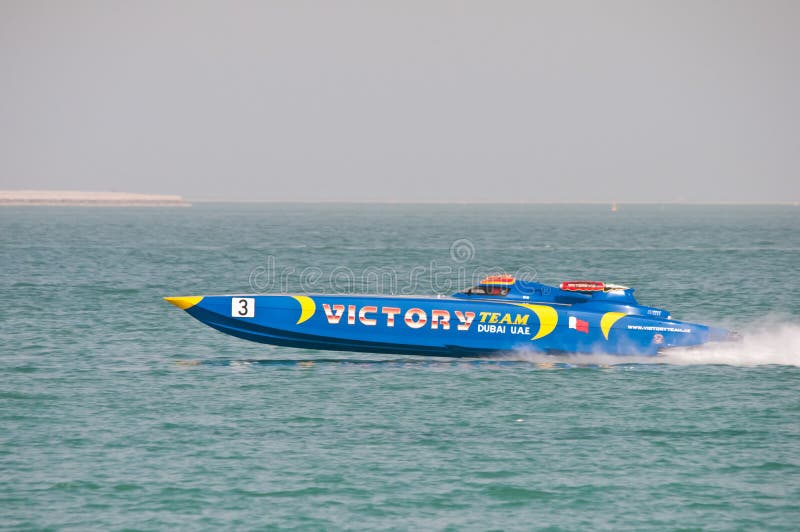 Class 1 Racing in Doha Qatar Editorial Image - Image of arif, boat ...