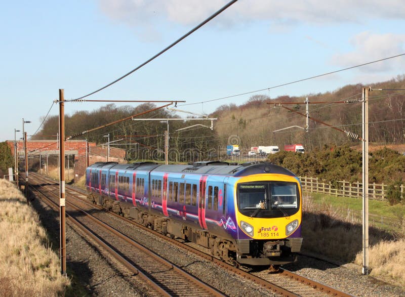 Class 185 Diesel Multple Unit Editorial Image - Image of public ...