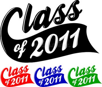 Class of 2011 stock illustration. Illustration of celebration - 17861027