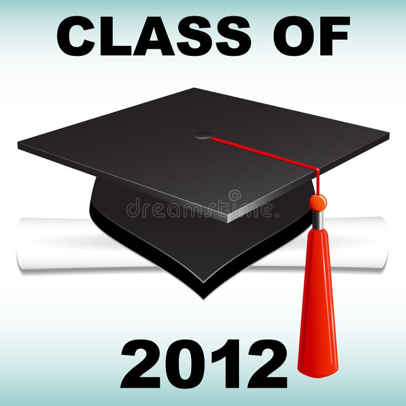 Class of 2011 College High School Graduation Cap Stock Vector ...