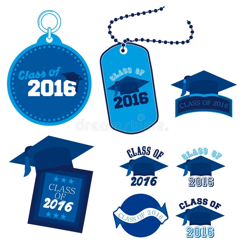 Class of 2016 stock illustration. Illustration of concept - 64700423