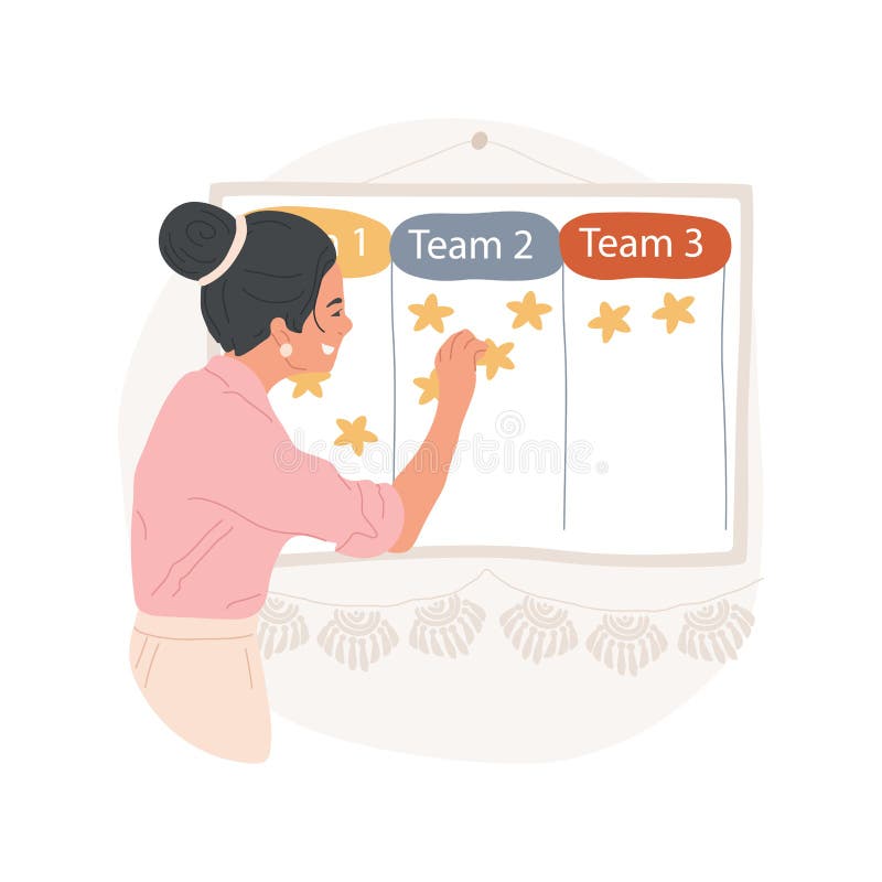 Class Competition Isolated Cartoon Vector Illustration. Stock Vector ...