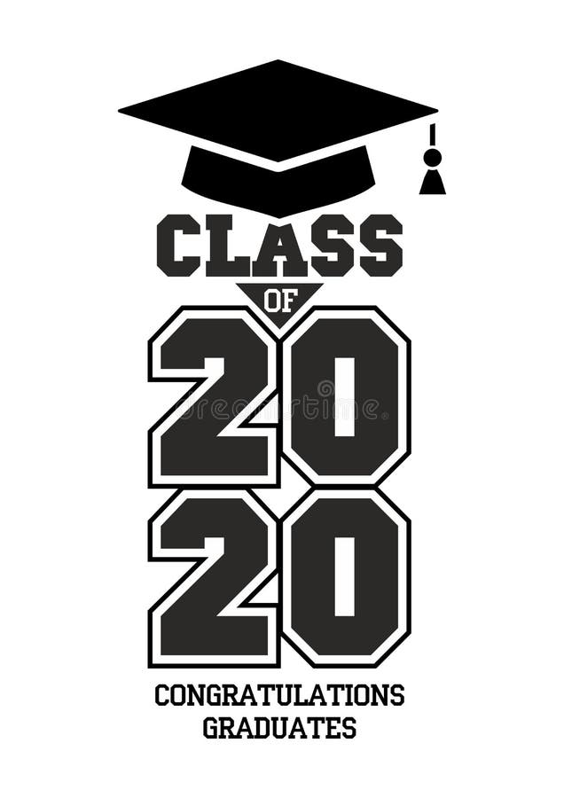 2020 Congratulations Graduates Virus Stock Vector - Illustration of ...