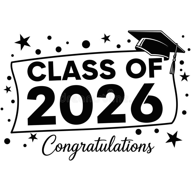 Class of 2026 Vector T Shirt Design, Class Graduate Stock Vector ...