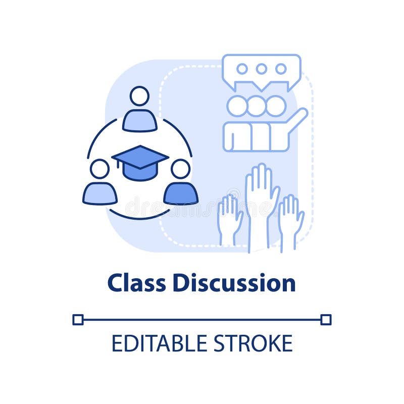 Student Group Discussion Stock Illustrations – 2,846 Student Group ...