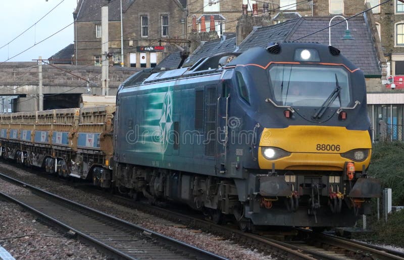 Class 88 DRS Eurodual Electrodiesel Loco 88006 Editorial Photography ...
