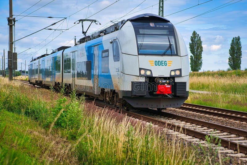 Class 4746 Electric Multiple Units on the Rails in Samtens, Germany ...