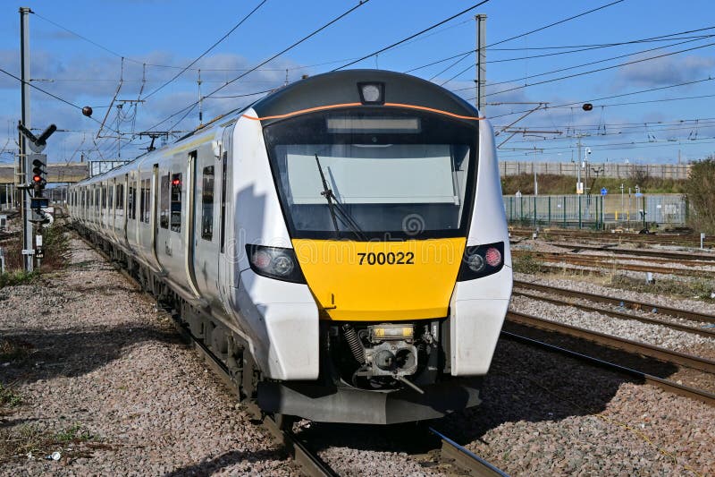 Class 700 EMU at Peterborough, England, UK Editorial Photography ...