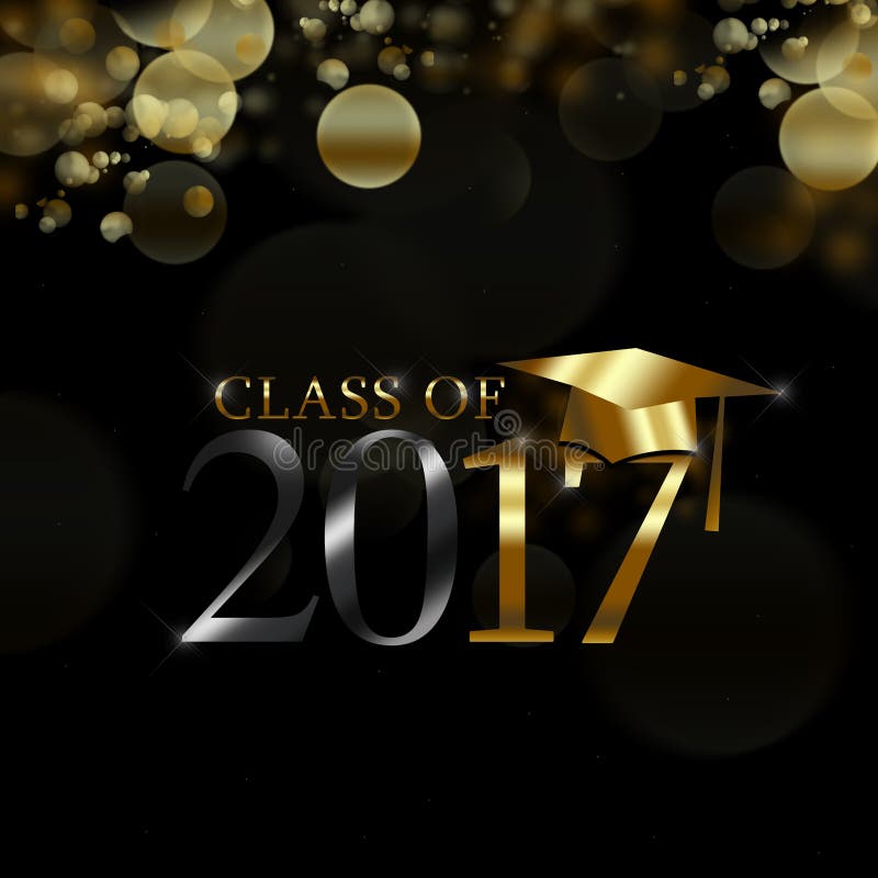 Class of 2017 stock illustration. Illustration of idea - 91377405