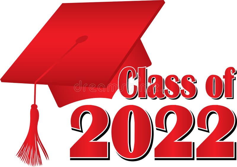 Graduation Class 2022 Red Stock Illustrations – 45 Graduation Class ...