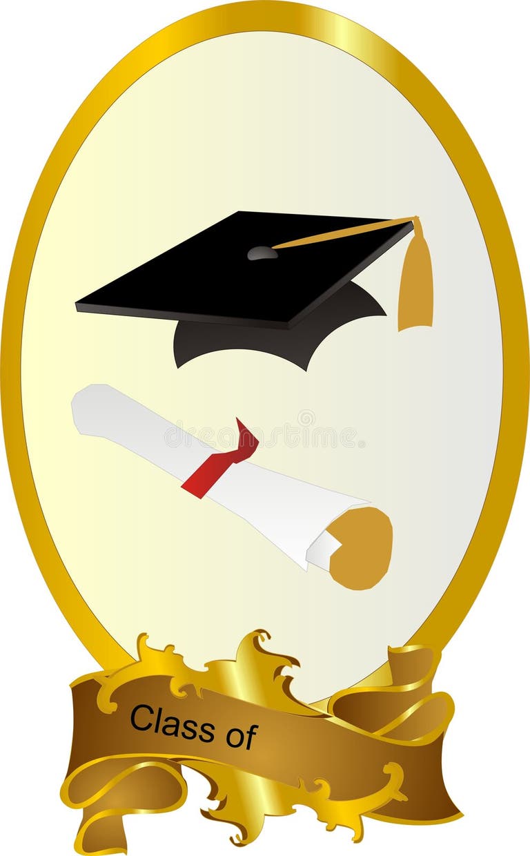 Diploma Graduation Cap Border Stock Illustrations – 638 Diploma ...