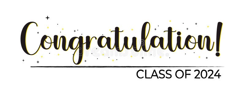 Class of 2024 Graduation Congratulations Graduates Celebration Design ...