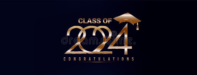Class of 2024 Graduation Template Set. Congratulations Graduates ...