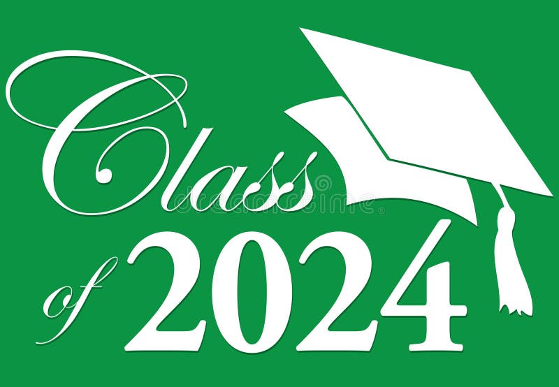 Class of 2024 proud blue stock photo. Image of class - 289588806