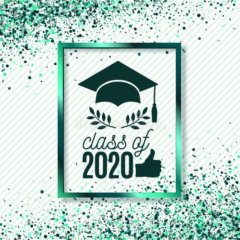 Template Graduation Emerald Green Stock Illustrations – 6 Template ...