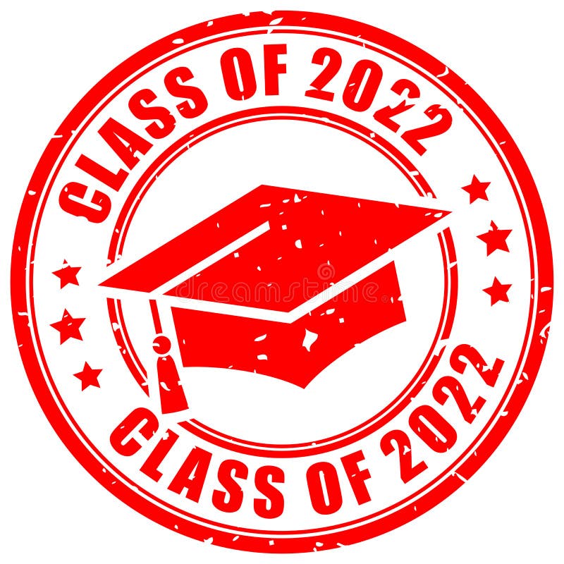 Graduation Class 2022 Red Stock Illustrations – 45 Graduation Class ...
