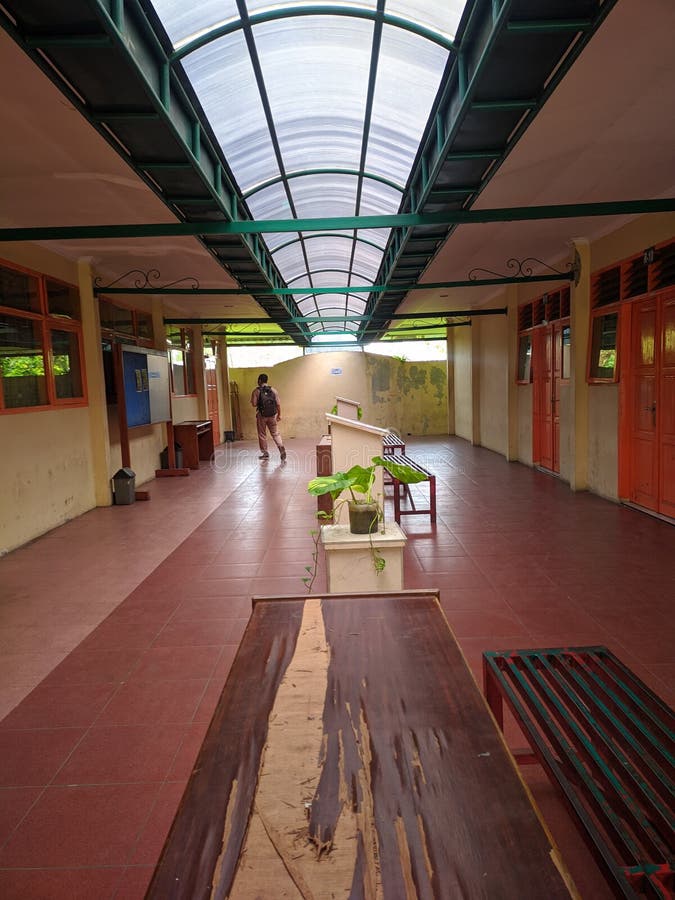 Class hall in a school stock photo. Image of floor, library - 262234634