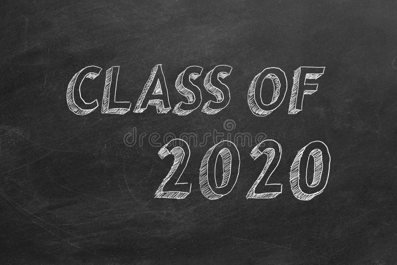 Class of 2020 stock illustration. Illustration of learn - 164530977