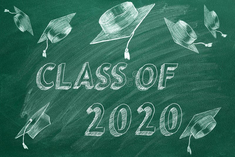 Class of 2020 stock illustration. Illustration of educate - 175939549