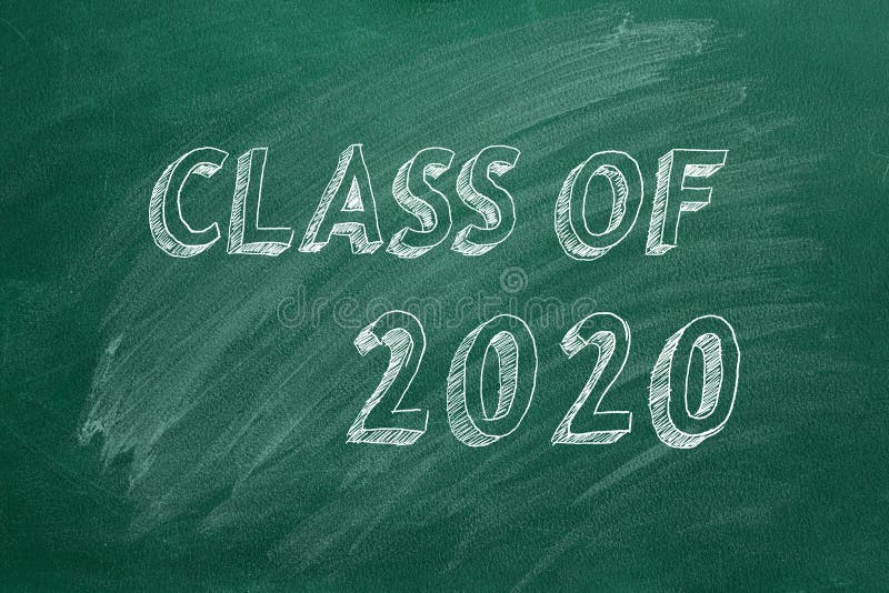 Class of 2020 stock illustration. Illustration of educate - 175939549