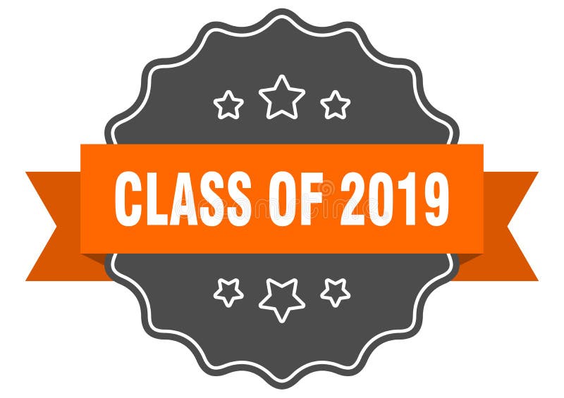 Class of 2019 Isolated Seal Stock Vector - Illustration of circle ...