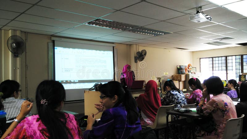 Class during lecture editorial photography. Image of exam - 56475037