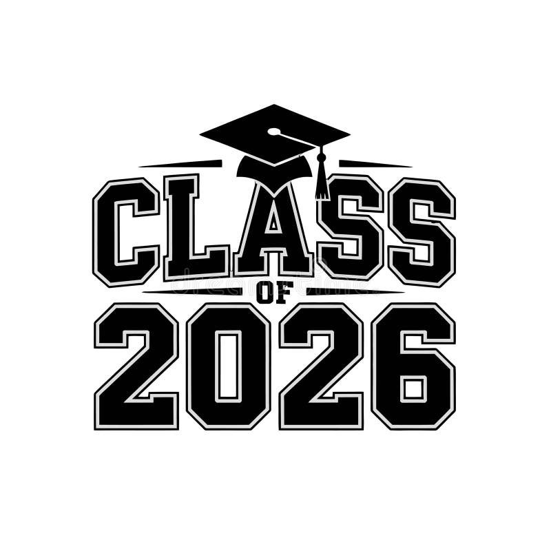 Class of 2026 Vector T Shirt Design, Class Graduate Stock Vector ...
