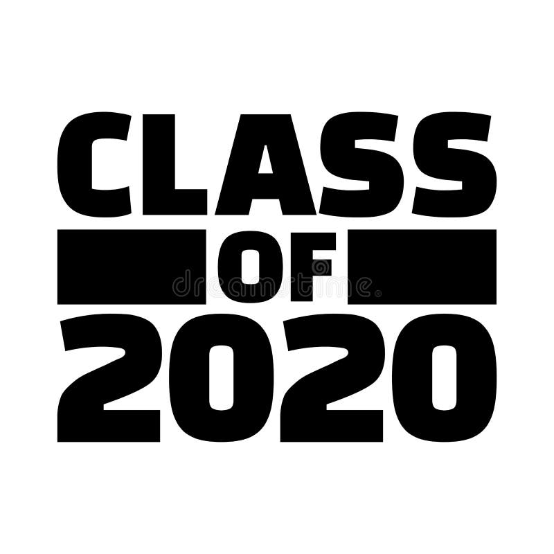 Class of 2020 quad stock vector. Illustration of logo - 171462126