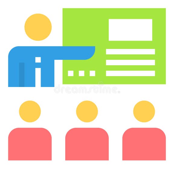 Class Room Icon Symbol Vector Stock Vector - Illustration of vector ...