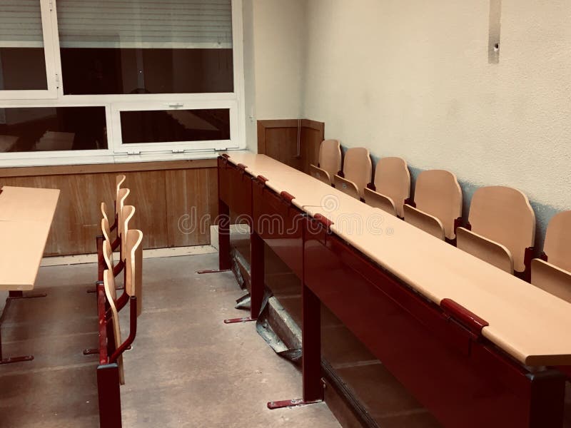 Class Room University College Study Stock Photo - Image of room ...
