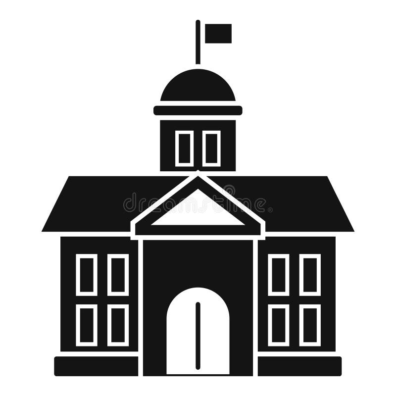 Class School Building Icon Simple Vector. Study Life Stock Vector ...