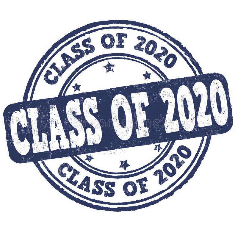 Class of 2020 Congratulations Graduate Stock Vector - Illustration of ...
