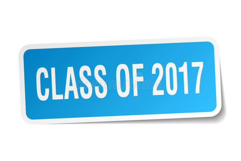 Class of 2017 stamp stock vector. Illustration of rubber - 122428759