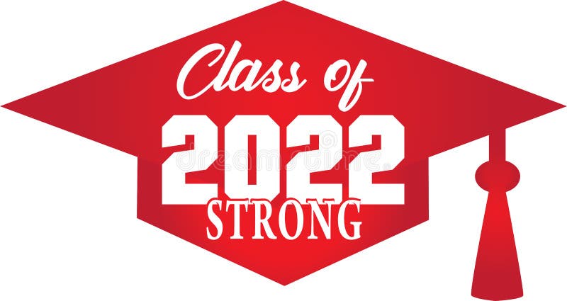 Graduation Class 2022 Red Stock Illustrations – 47 Graduation Class ...