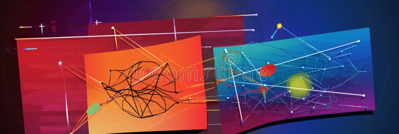 Class Uml Diagrams Vibrantly Illustration Stock Illustration ...