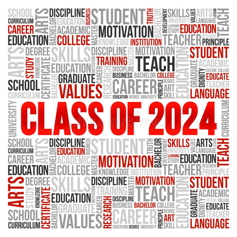 Class of 2024 Vector T Shirt Design, Class Graduate Stock Vector ...