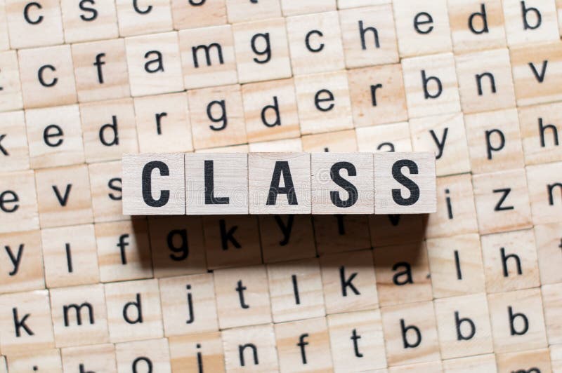 Class word concept stock photo. Image of drawing, italian - 143354410