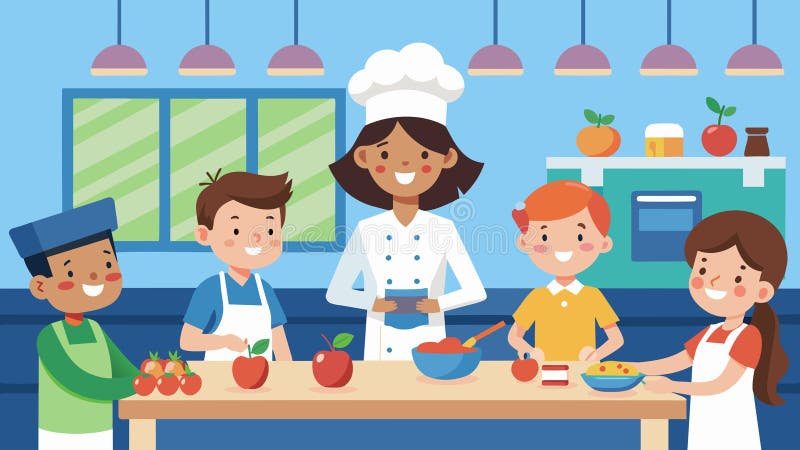 The Class Wraps Up with a Cooking Demonstration Where the Group Learns ...