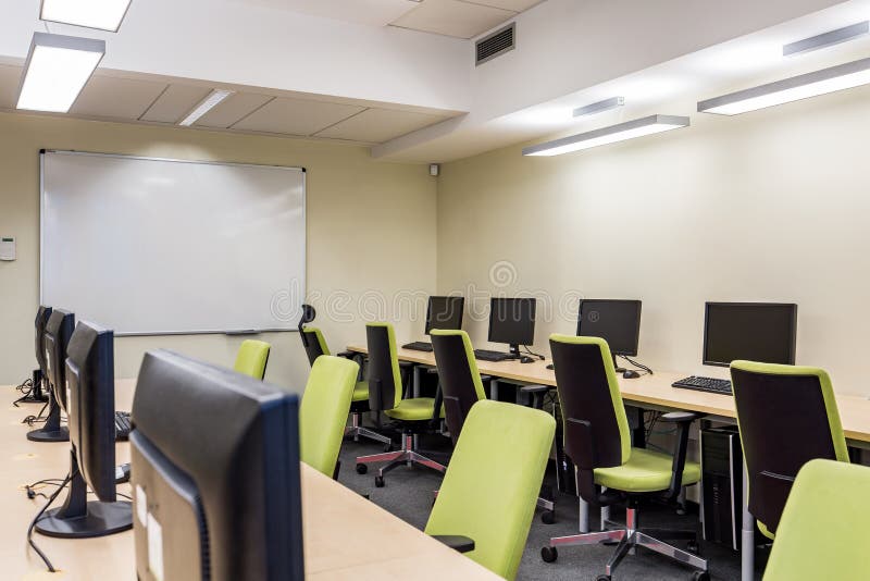 It Classes are about To Begin Stock Photo - Image of screen, university ...