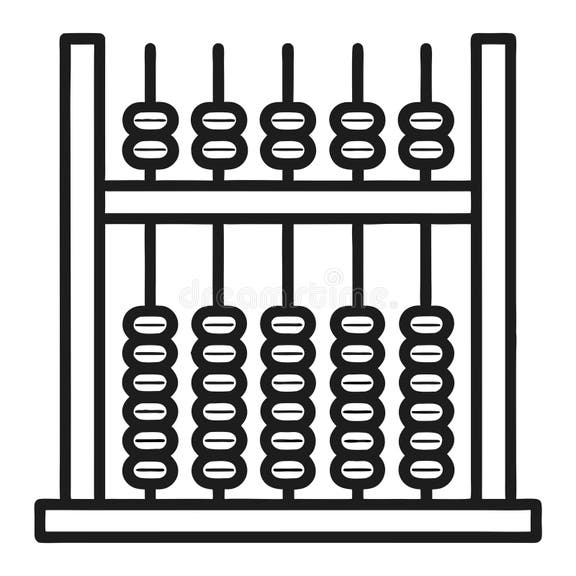 Classic Abacus Illustration for Educational Resources and Creative ...