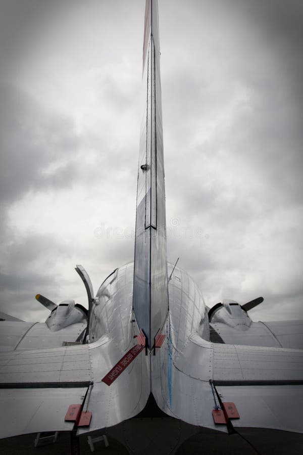 Airplane tail stock photo. Image of travel, airplane - 33282598