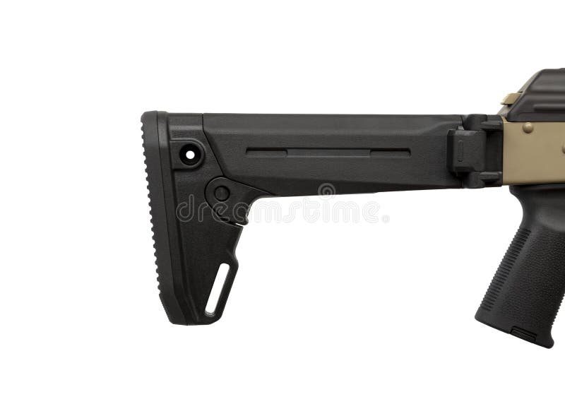 Classic AK Automatic Carbine in a Modern Body Kit. Soviet Army Weapons ...