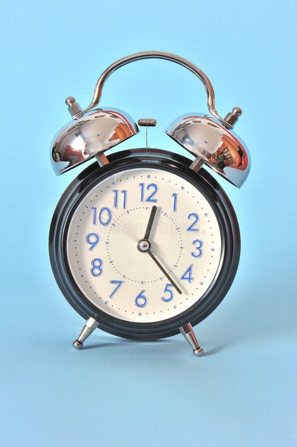 Classic alarm clock stock image. Image of black, deadline - 16281901