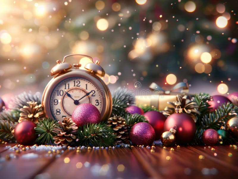 Christmas Countdown Clock Set the Festive Mood with a Classic Alarm ...