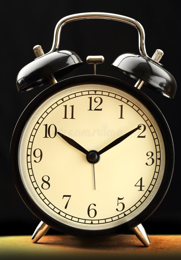 Classic alarm clock stock image. Image of ring, alert - 37660829