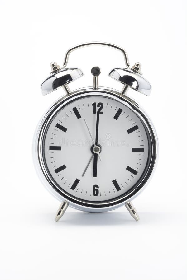Classic alarm clock stock image. Image of clock, bells - 179203841